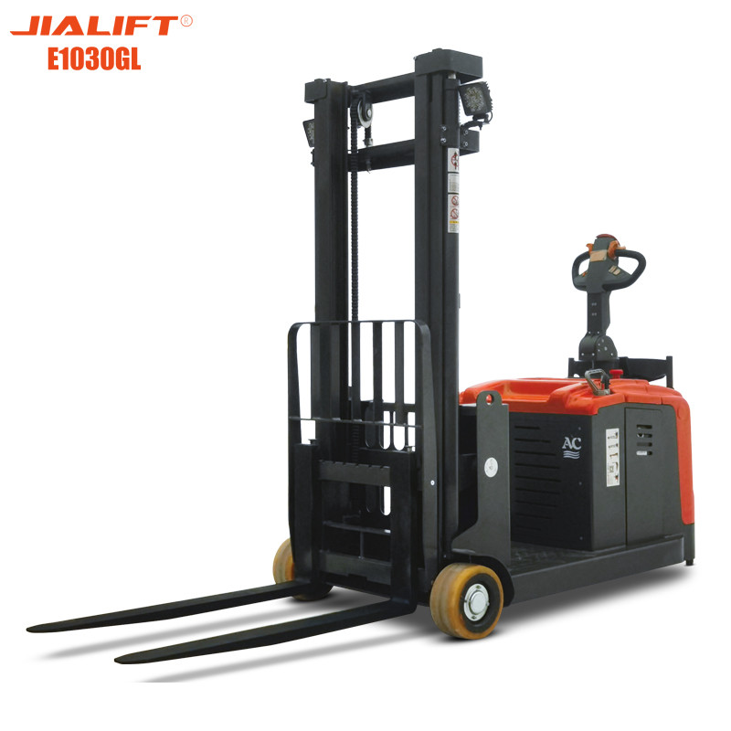 Motorized Electric Counterbalance Forklift Stacker Capacity 1000kg ...