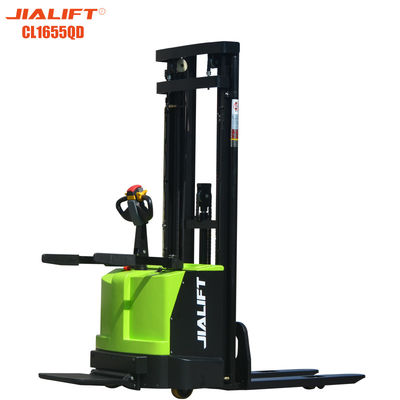Industrial Forklift Walkie Stacker Powered 1600kg Lifting Height 5500mm